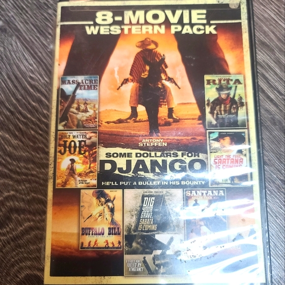 Media | Dvd 8 Movie Western Pack | Poshmark